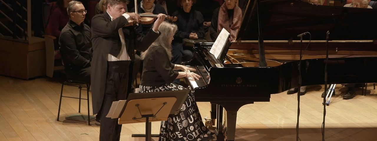 A Romantic Take - Martha Argerich & Guy Braunstein Live from Pierre ...